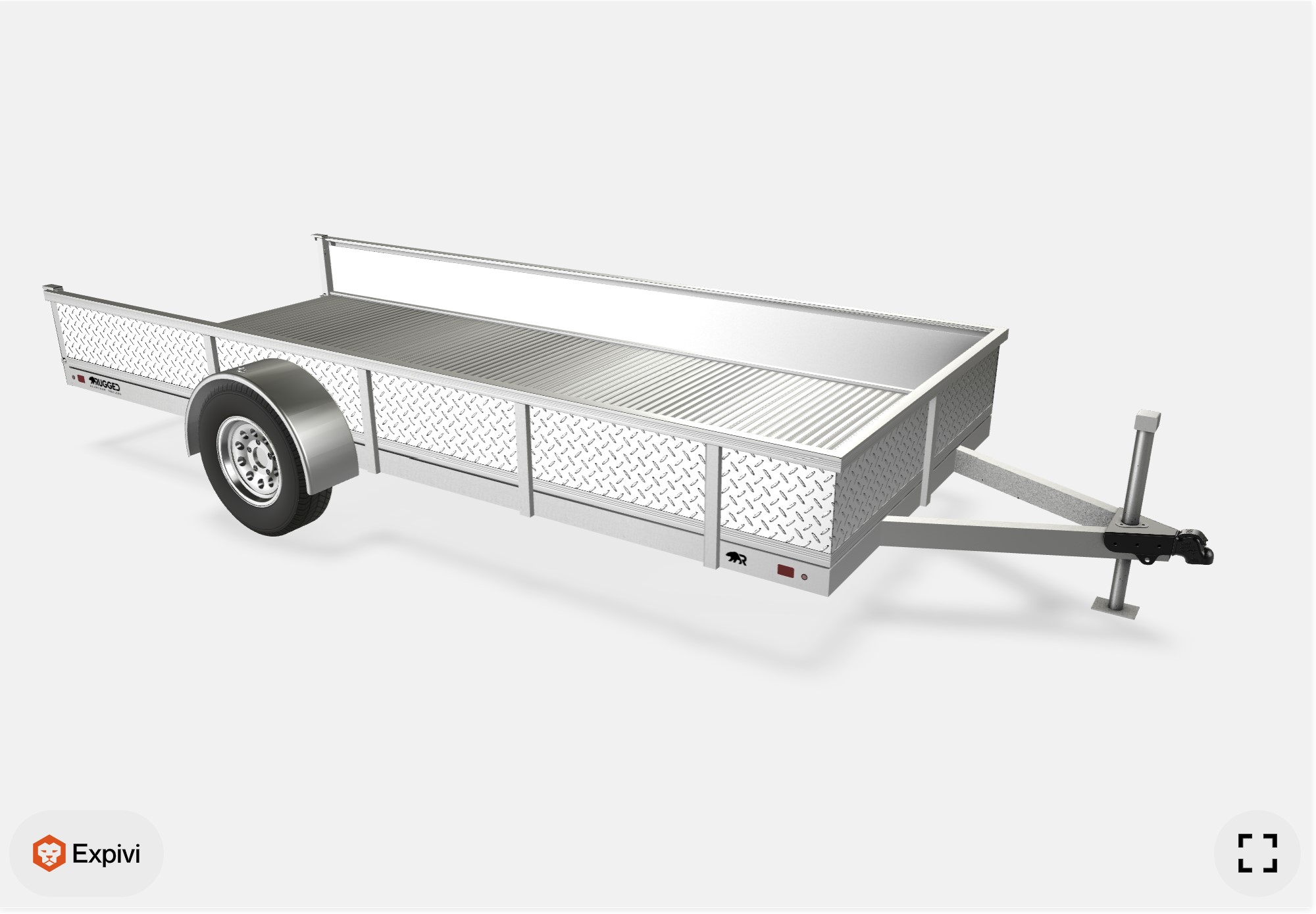Custom Aluminum Open Trailers & Rugged Lightweight Trailers