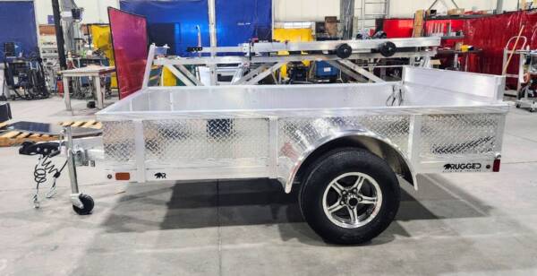 5 x 8 Open Utility Trailer | Rugged Aluminum Trailers