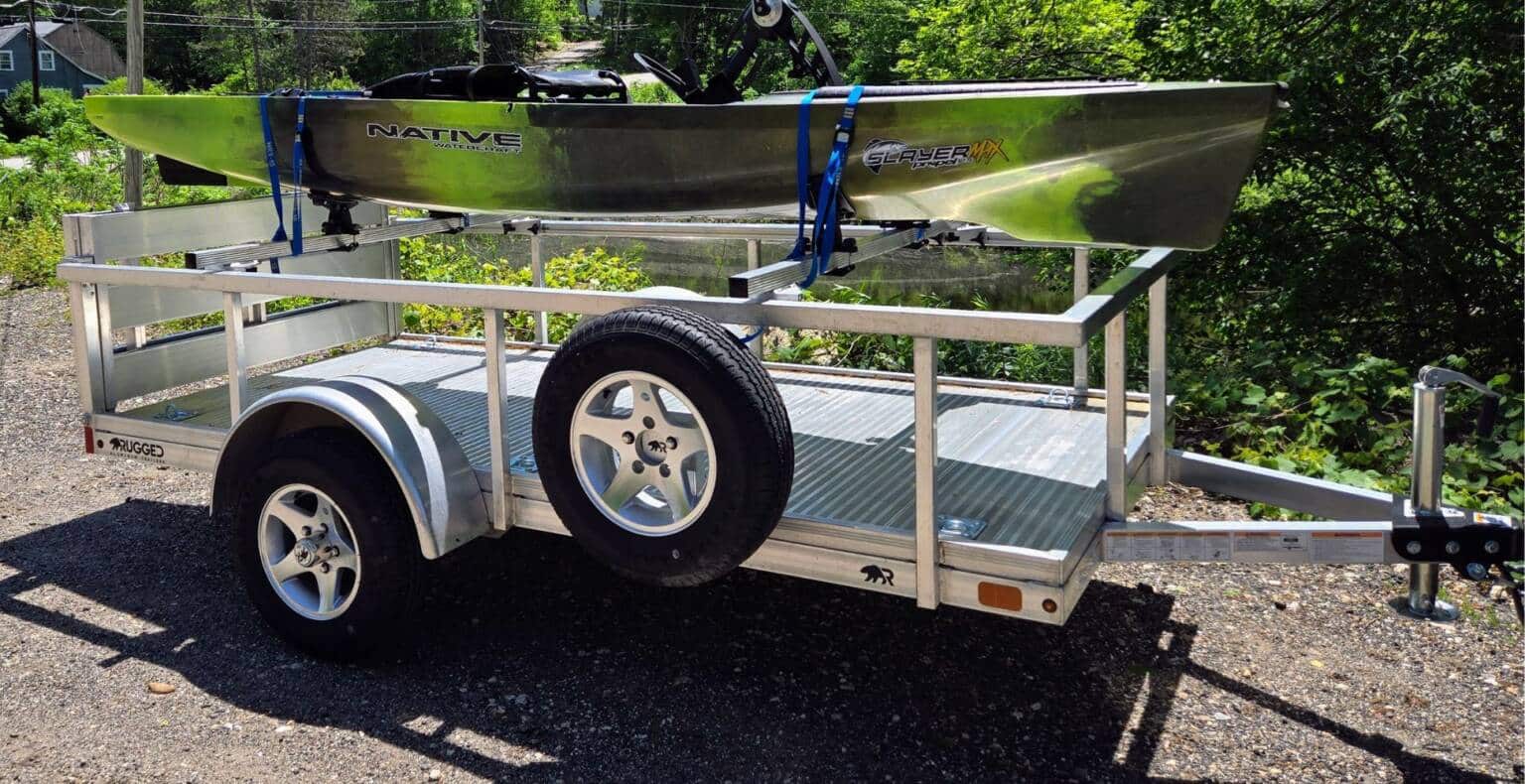 5 x 10 Open Utility Trailer - Heavy Duty Aluminium Utility Trailer