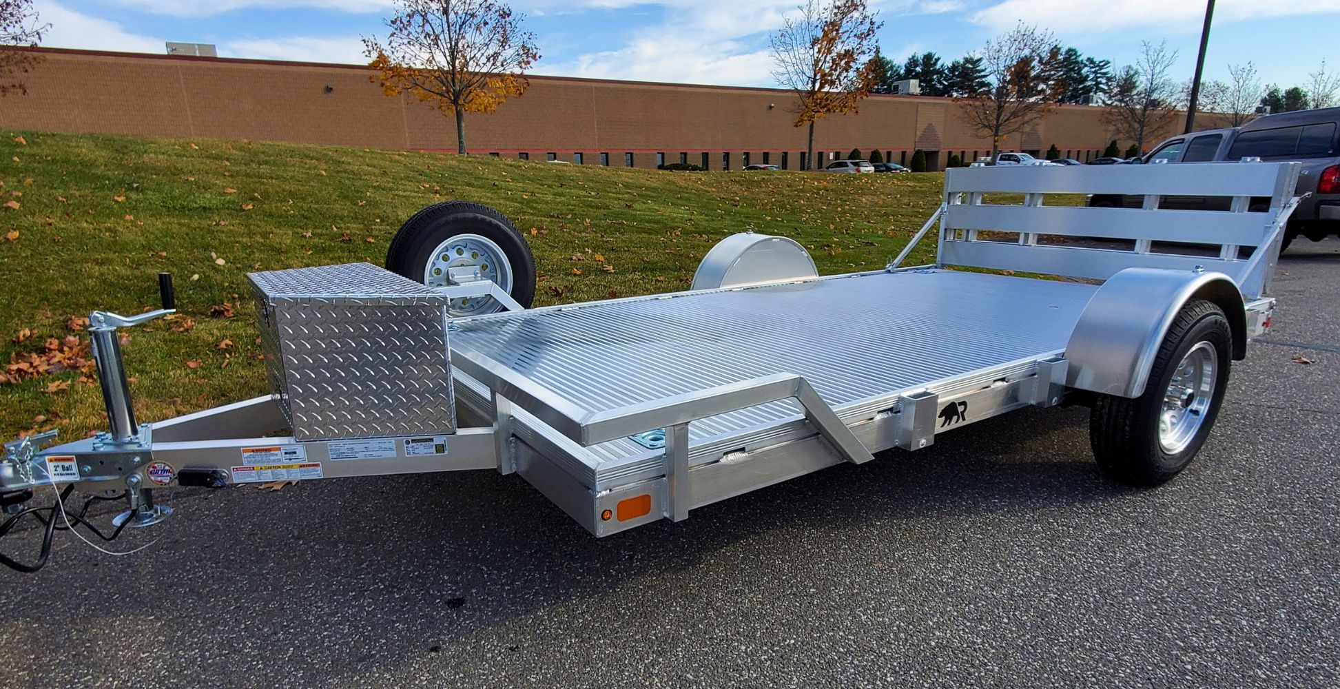 6.5’ x 14’ Open Trailer - Rugged Aluminum Trailers