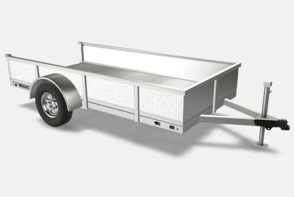 5 x 10 Open Utility Trailer - Heavy Duty Aluminium Utility Trailer