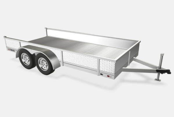 6.5’ x 14’ Tandem Axle Trailer - Rugged Aluminum Trailers