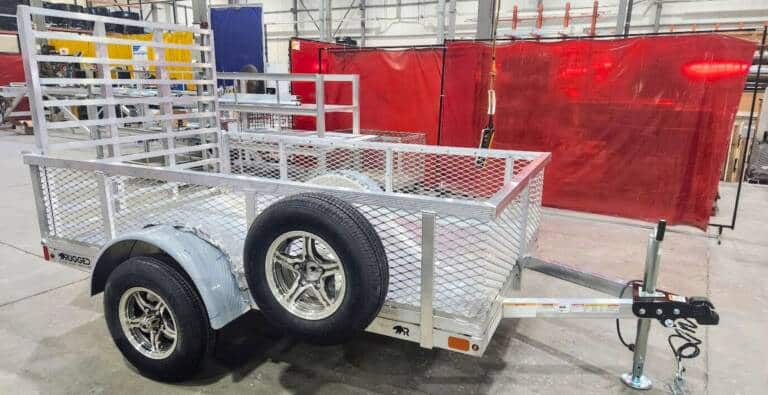 5 x 8 Open Utility Trailer | Rugged Aluminum Trailers