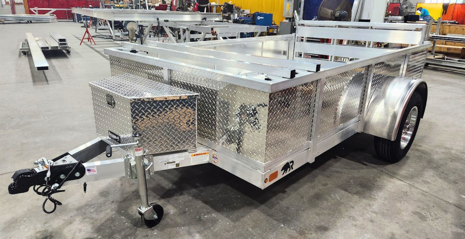 6’ x 10’ Open Trailer - Rugged Aluminum Trailers