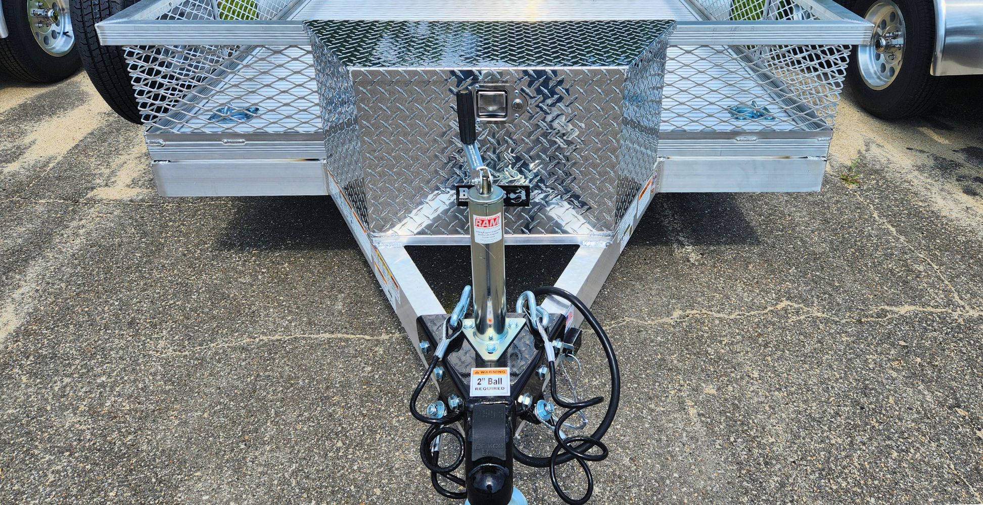 6’ x 10’ Open Trailer - Rugged Aluminum Trailers