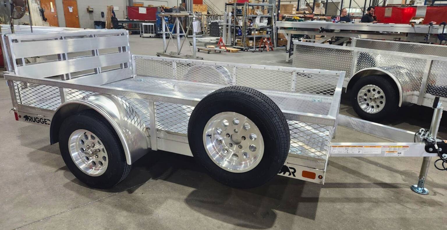 6’ x 10’ Open Trailer - Rugged Aluminum Trailers