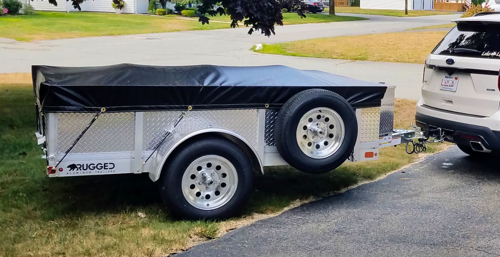 6’ x 10’ Open Trailer - Rugged Aluminum Trailers