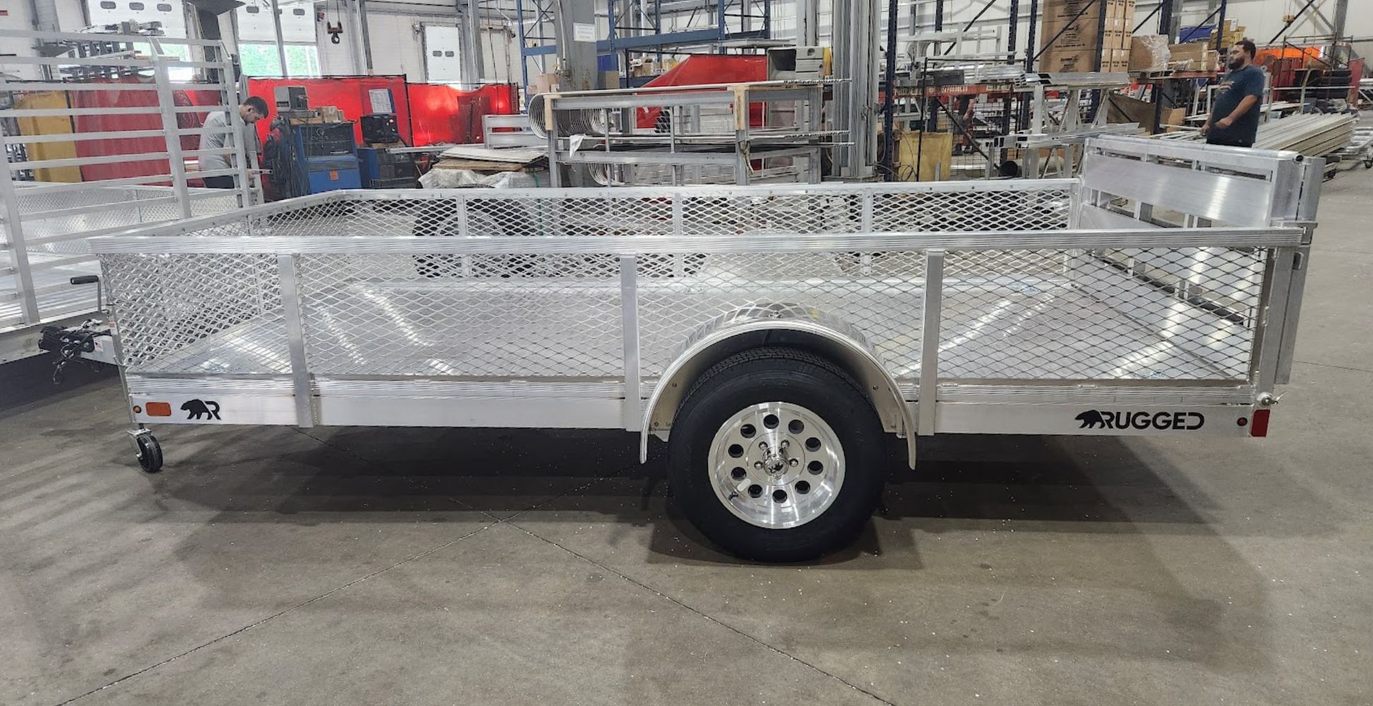 6’ x 10’ Open Trailer - Rugged Aluminum Trailers
