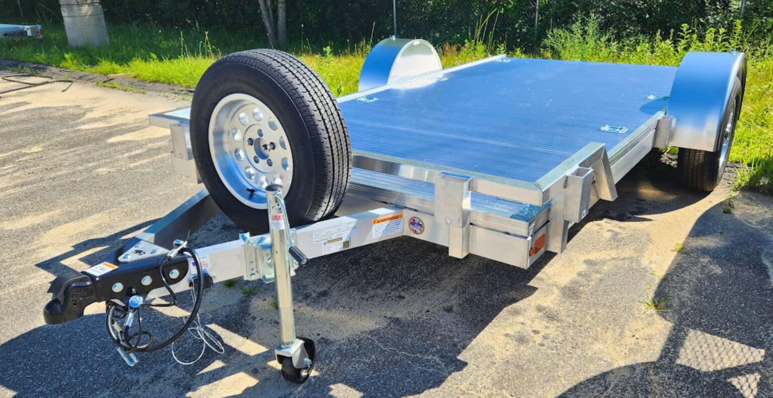 6 x 12 Rugged Aluminum Open Utility Trailer - Buying Manufacturer Direct