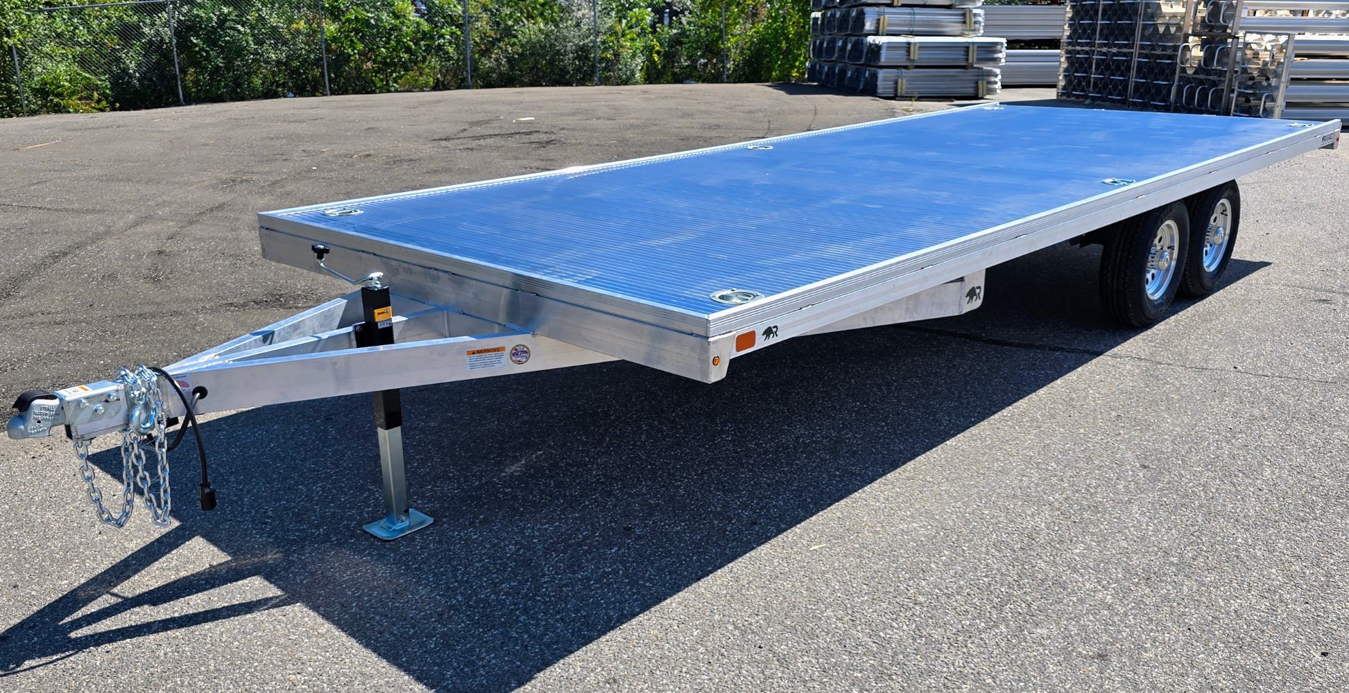 8’ x 20’ Deckover Trailer - Rugged Aluminum Trailers