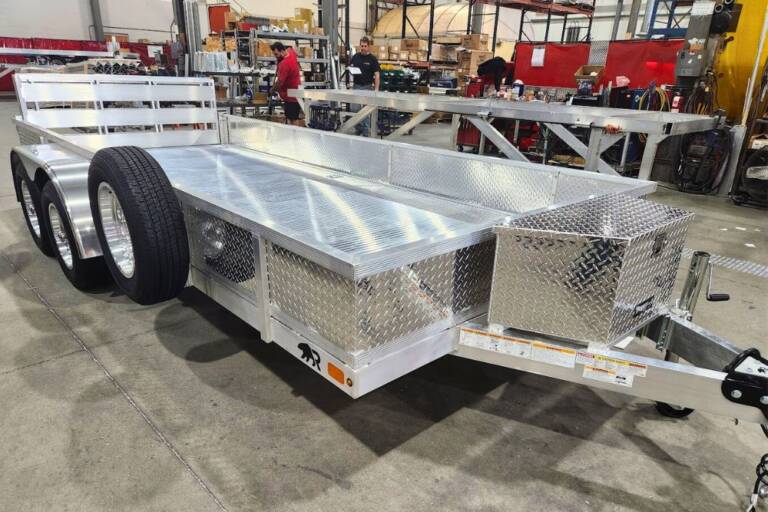 6.5’ x 18’ Tandem Axle Trailer - Rugged Aluminum Trailers