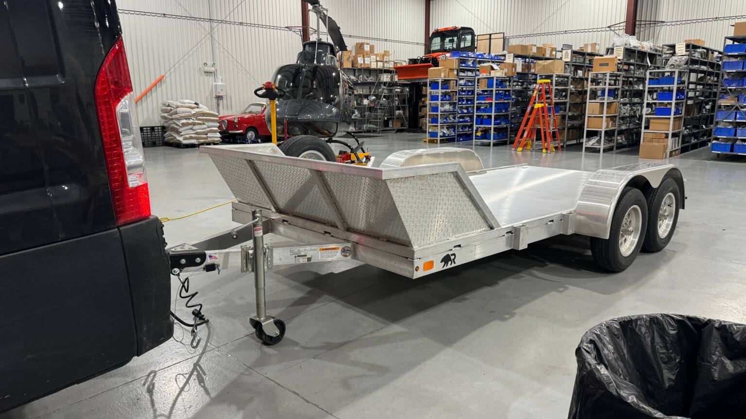Custom Aluminum Open Trailers & Rugged Lightweight Trailers