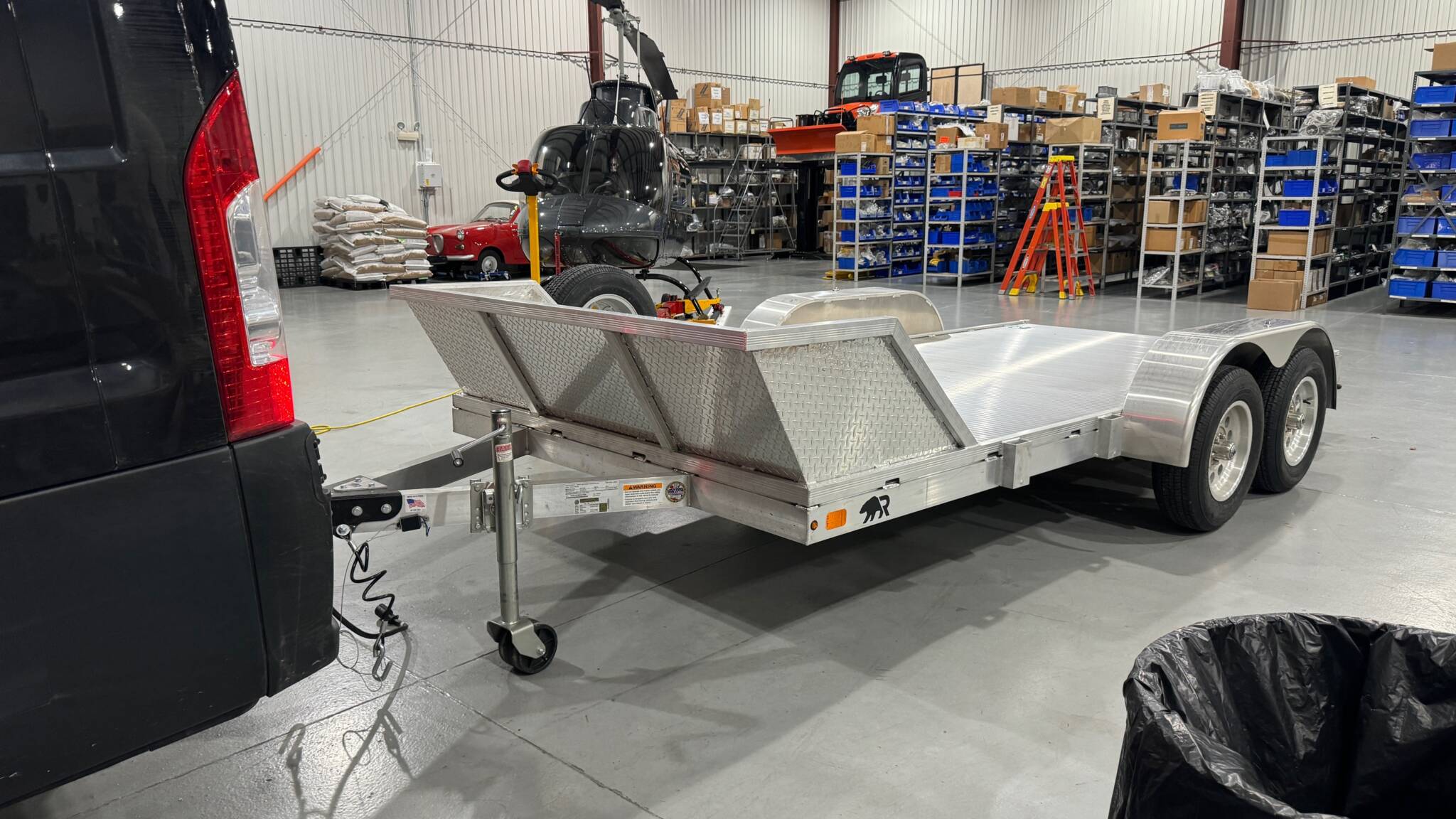 Custom Aluminum Open Trailers & Rugged Lightweight Trailers
